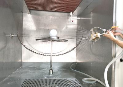 Cina Camera di prova verticale di protezione dell'ingresso del gocciolamento dell'acqua di IEC60598-1 IPX1~4 e dell'acqua dello spruzzo in vendita