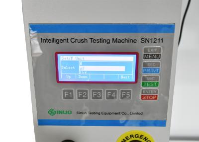 China IEC 60065 Intelligent Compression Testing Equipment For Pressure Tests And Crush Tests for sale