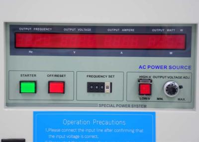 China Single Phase AC Power Supply 5KVA IEC 61800-2 Used For Household Appliances for sale