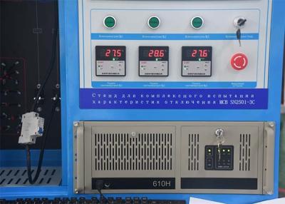 China Leistungsschalter-Tripping-Eigenschaften Komplettprüfmaschine 3 Stationen IEC60898-1 zu verkaufen