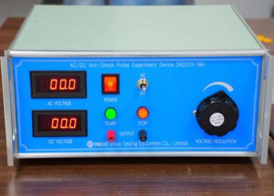 China AC/DC Anti-Shock Probe Experiment Device Used With Testing Probe IEC 62196-1 for sale