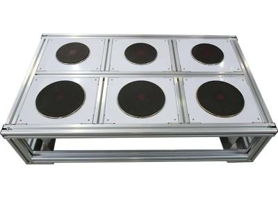 China IEC 60335-2-31 Figure 101 6 Burners Electric Stoves Setup With Power Regulators for sale