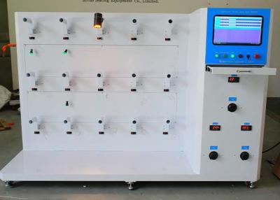 China IEC 60598-1 Verlichtingsmateriaal Thermische test Veroudering Rack Voor weglamp Test Computerbesturing for sale