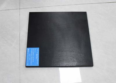 China IEC 60335-1 Annex G 20mm Thick Matte Black Painted Wooden Board 500×500 mM for sale