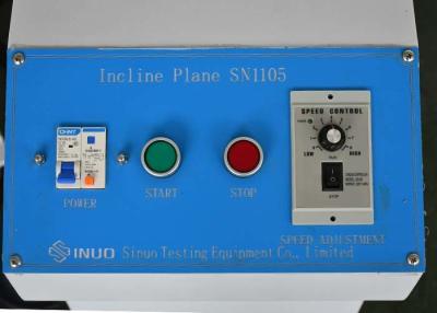 China IEC 60065 Φ800mm Steel Inclined Plane Button-Controlled Mechanical Stability Test Bench for sale