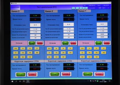 China IEC 60898-1 Cláusula 9.10 Equipamento de Teste de Disparo de Disjuntor 2500A à venda
