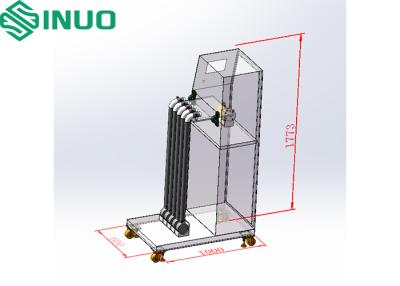 Китай IEC60335-2 Станция 5 для проверки сопротивления изгибу проточных шлангов продается