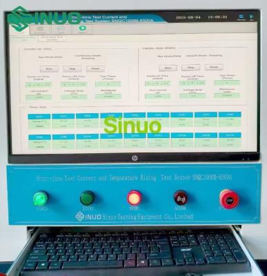 China Sistema de ensayo IEC 62196-1 6500A Corriente continua para la carga de vehículos eléctricos en venta