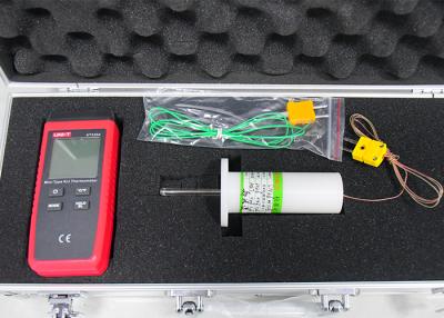 China IEC 60335-2-11 Surface Temperature Rise Test Probe With Thermometer For Household Appliance Safety Testing for sale