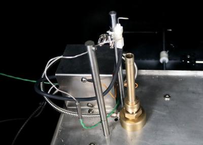China Cellular Plastic Materials Flammability Test Chamber Horizontal Burning PLC Control ISO9772 for sale