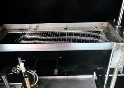 China Cellular Plastic Materials Flammability Test Chamber Horizontal Burning PLC Control ISO9772 for sale