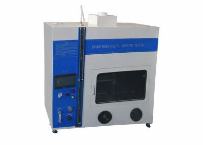 China Cellular Plastic Materials Flammability Test Chamber Horizontal Burning PLC Control ISO9772 for sale
