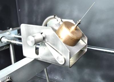 Chine Contrôle de PLC de chambre d'essai d'inflammabilité de flamme de l'aiguille IEC60695-11-5 à vendre