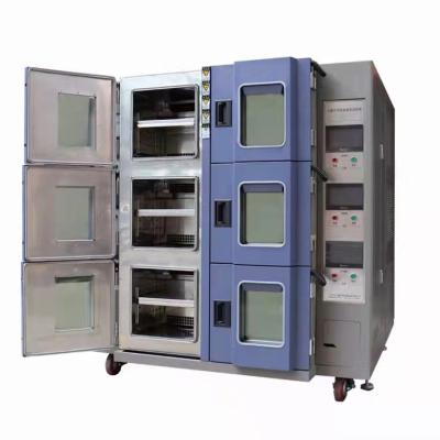 China IEC 60068-2-2 Six Zones Independent Control Type Humidity Heat Test Chamber for sale