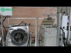 IEC60335-2-11 Drum Washing Machine Door Lid Interlock Endurance 200N PLC Control Testing Equipment