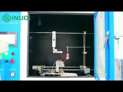 Needle - Flame Testing Method Flammability Test Chamber Small Flame Effect Fire Hazad Test IEC 60695-11-5