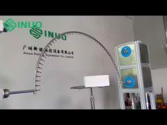 IEC 60529 IPX3 IPX4 Waterproof Test System Oscillating Tube Rain Test Equipment