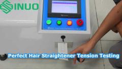 IEC 61855 Hair Straightener Tension Uniformity Tester with PLC Intelligent Control