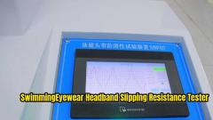 Swimming Eyewear Headband Slipping Resistance Testing Device