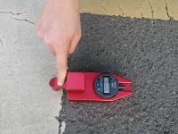 China UNS10-2 Marking Thickness Gauge 0-12.7mm 0.01mm Resolution for Pavement Paint Thermoplastic for sale