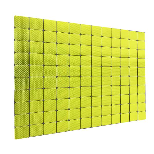 Colorful Reflective Tape Stickers Diamond Grade Cutting Sheet Personalized Logo