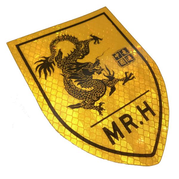 Colorful Reflective Tape Stickers Diamond Grade Cutting Sheet Personalized Logo
