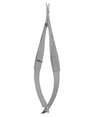China VANNAS Spring Scissors (Triangular)-S/S Cvd/5*0.1mm/8.5cm- S11002-08,fine pruning of blood vessels, for sale