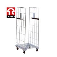 Quality Torin SWK1011 High Quality Foldable Steel Mesh Drum Truck, Four-wheel Industrial for sale
