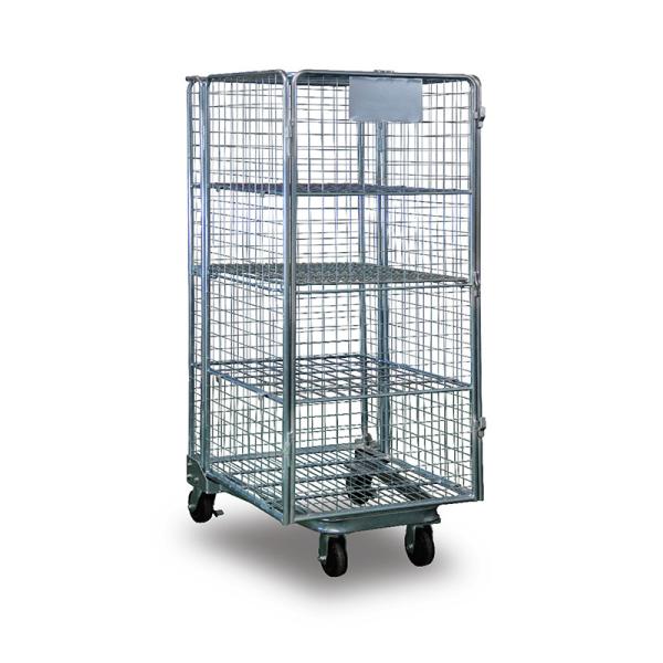 Quality Torin SWK1014 High Quality Galvanized Steel Foldable Wire Mesh Storage Tray Cage for sale
