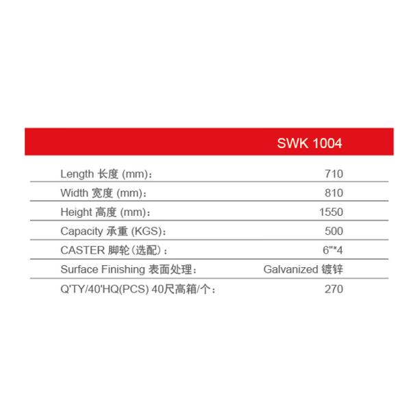 Quality Torin Swk1004 High Quality and Durable Heavy-Duty Foldable Warehouse Metal Wire for sale