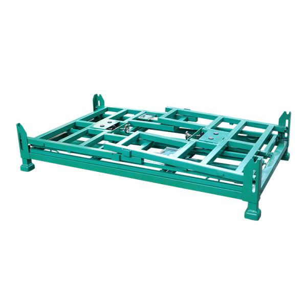 Quality Torin DZ581 Folding Stackable Half Open square Pipe Box Wire Mesh Pallet for sale