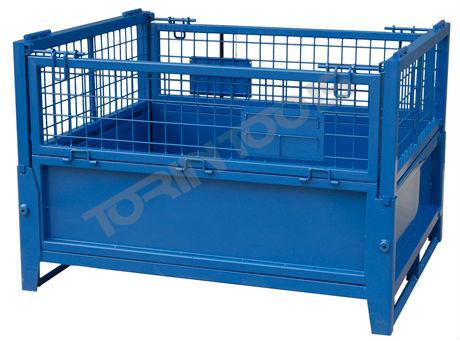 Quality Torin SWK8009 Folding Logistics Sorting Cage Wire Mesh Container Metal Pallet for sale