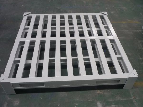 Quality Torin LK35A Warehouse Forklift Storage Heavy Duty Galvanized Metal Steel Pallets for sale