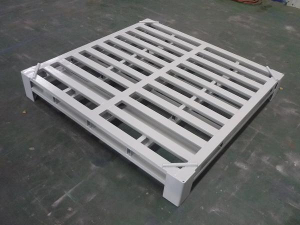 Quality Torin LK35A Warehouse Forklift Storage Heavy Duty Galvanized Metal Steel Pallets for sale