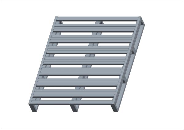 Quality Torin DZ454 Heavy Iron Tray with Four Side Entry Fork metal Pallet wire Mesh for sale