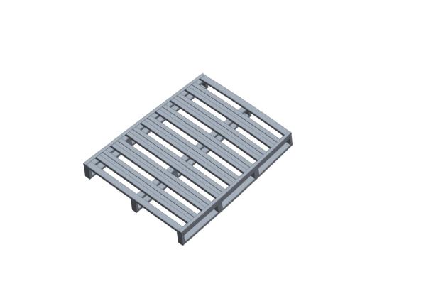 Quality Torin DZ454 Heavy Iron Tray with Four Side Entry Fork metal Pallet wire Mesh for sale
