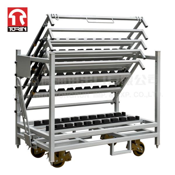 Quality Torin LK46  Auto Parts Rack Fixed Car Jack Rack Roll Cart Wire Mesh Pallet Container for sale