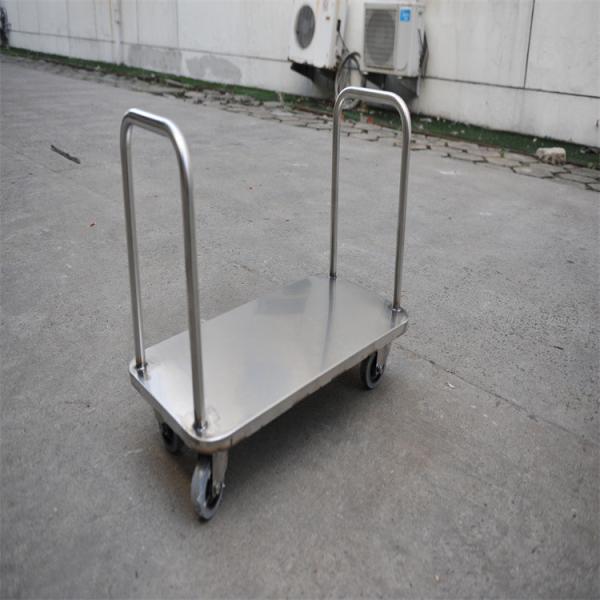 Quality Warehouse Hand Trolley Warehouse Hand Push Rolling Trolley Cart for sale