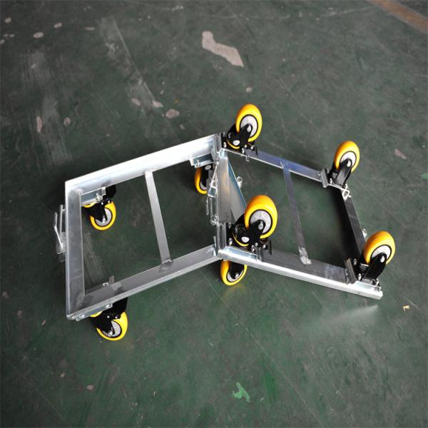 Quality Torin DZ27 Double Stainless Steel Trolley Portable Dining Car Handcar Tindustria for sale