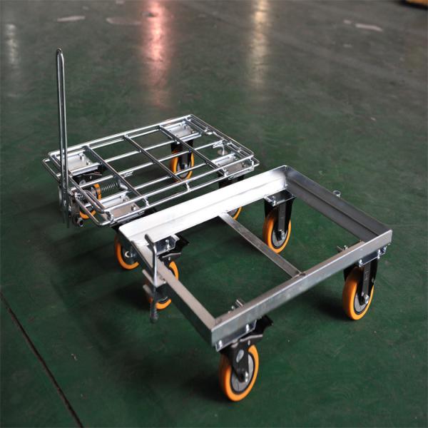 Quality Car Cargo Silent Car Roll Cart Torin DZ31 Stainless Steel Car Folding Flat Roll for sale