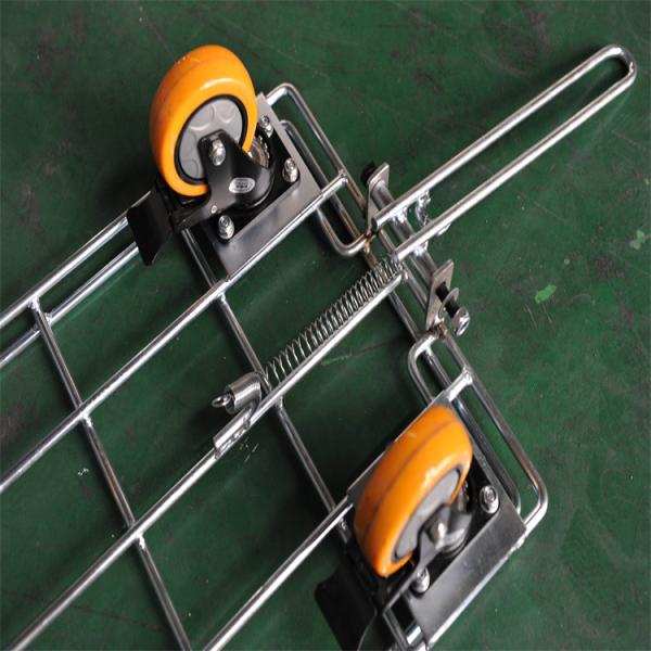 Quality Car Cargo Silent Car Roll Cart Torin DZ31 Stainless Steel Car Folding Flat Roll for sale