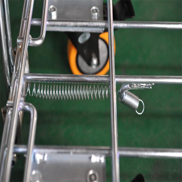 Quality Car Cargo Silent Car Roll Cart Torin DZ31 Stainless Steel Car Folding Flat Roll for sale