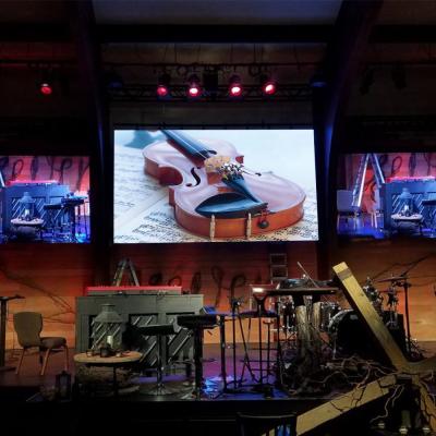 中国 Hongwei 4k Rental Use LED Panel Displays For Stage Background P4.8 P3.9 P2.9mm 販売のため