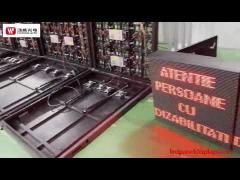 Anschlagtafel-Verkehr BAD-LED-Anzeige 7000Nits 4G Wifi Steuerp10