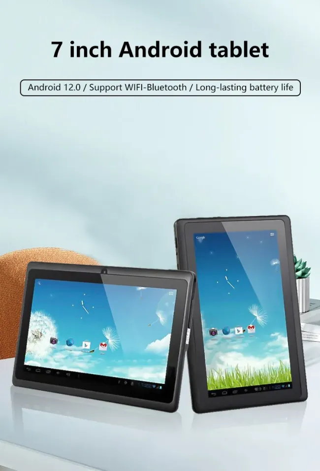 Wholesale 7-Inch Screen Smart Gaming Tablets Pcfast Processor WiFi 4G Network SIM Card New Processed Product for Kids