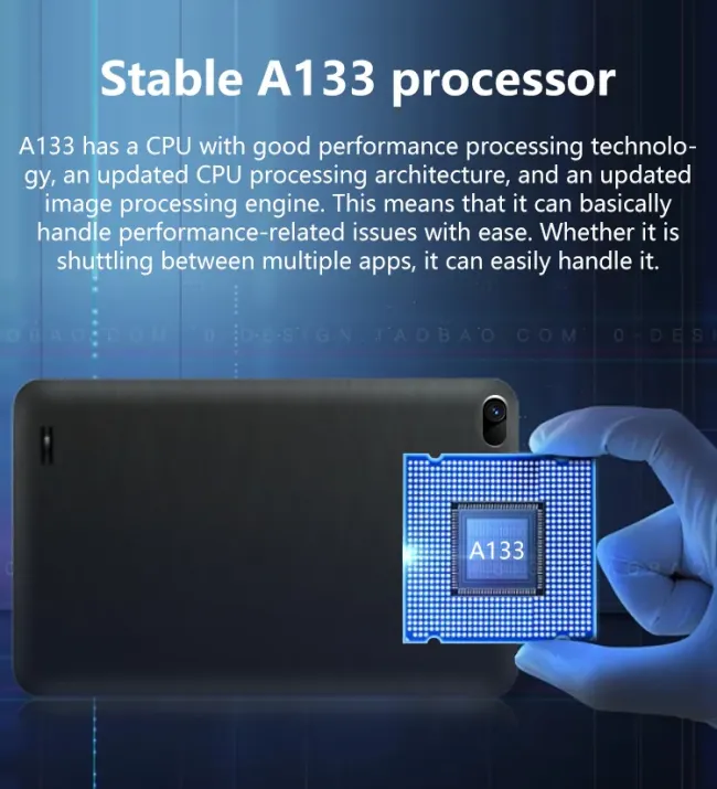 Wholesale 7-Inch Screen Smart Gaming Tablets Pcfast Processor WiFi 4G Network SIM Card New Processed Product for Kids