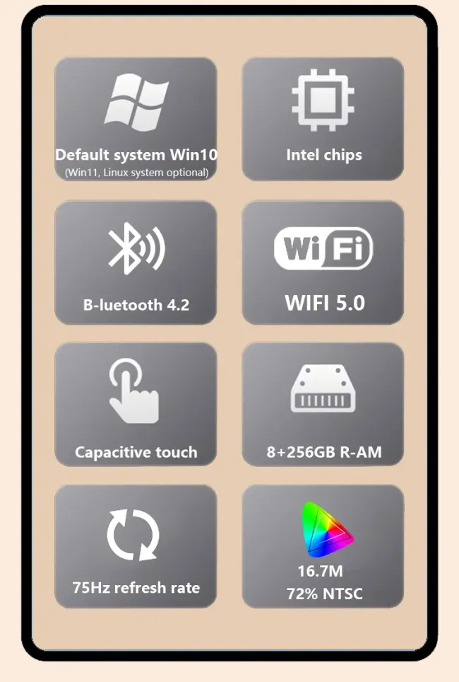 OEM 17&quot; POS Terminal I3 CPU Capacitive Touch Cash Register POS Machine Windows System