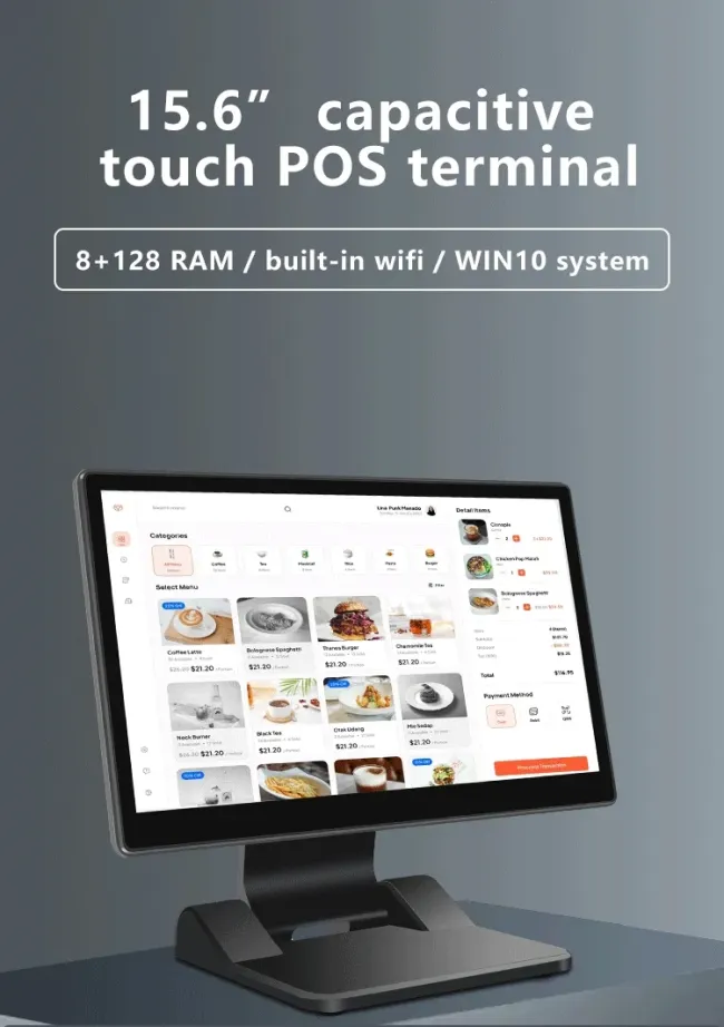 15.6&quot; Touch Screen POS Terminal All in One Machine Windows System