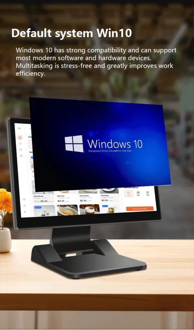 15.6&quot; Touch Screen POS Terminal All in One Machine Windows System
