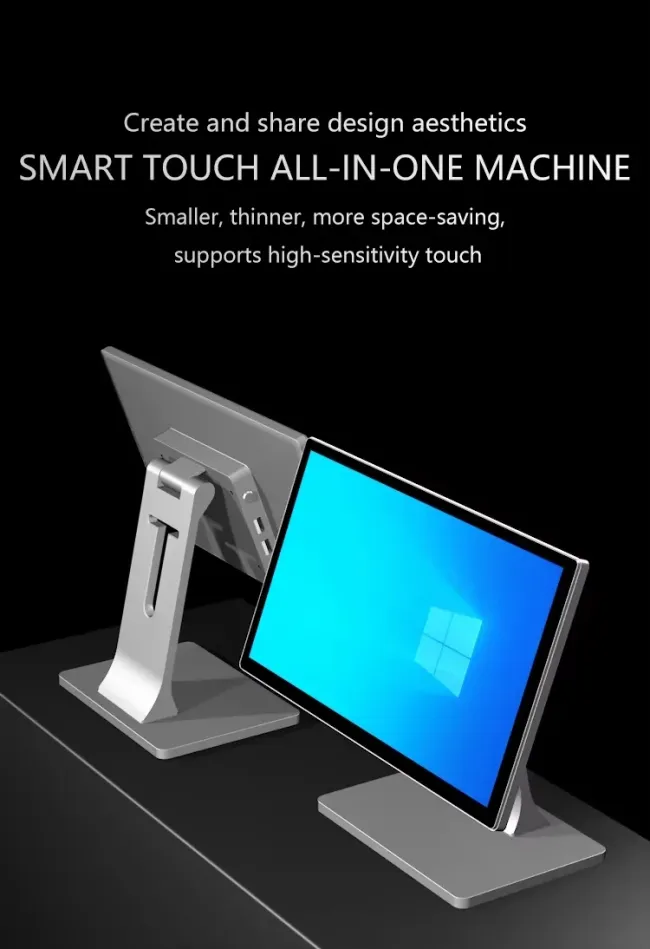 Wholesale 15.6inch Win10/11 Linux Android Dual Screen POS System All in One POS Machine Retail POS Cash Register for Restaurants
